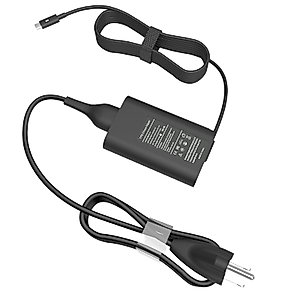 65W 60W Type C USB C Laptop Charger-for Dell Latitude Computer 5420 5520 5530 5540 3440 3540 5440 e5430 5290 5320 7410 7420 7330 7340 7430 7440 7530 7275 7320 7390,XPS 13,Chromebook Power Cord Adapter