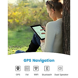 Tablet 10.1 inch Android 4G LTE Phone Tablet with 3GB RAM & 32GB Storage, 5MP & 8MP Cameras, Quad core 2.0GHz, Dual SIM Cards Slot, 6000mAh, Metal Body, T10 Pro Tablet…