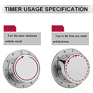 Kitchen Timer Cute Monkey Magnetic Countdown Clock for Cooking Teaching Fitness