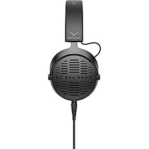 beyerdynamic 737704 DT 900 PRO X Open-Back Studio Headphones for Mixing & Mastering Bundle with 1 YR CPS Enhanced Protection Pack, Deco Headphone Case, Headphone Stand & Microfiber Cleaning Cloth