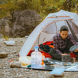 Veemoon Water Gallon Bottle Portable Bucket: 5 Liters Water Bottle with Handle Water Jug for Camping Outdoor Pure Water Container