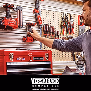 CRAFTSMAN V20 MAX Cordless Drill and Impact Driver, Power Tool Combo Kit with 2 Batteries and Charger (CMCK200C2AM)