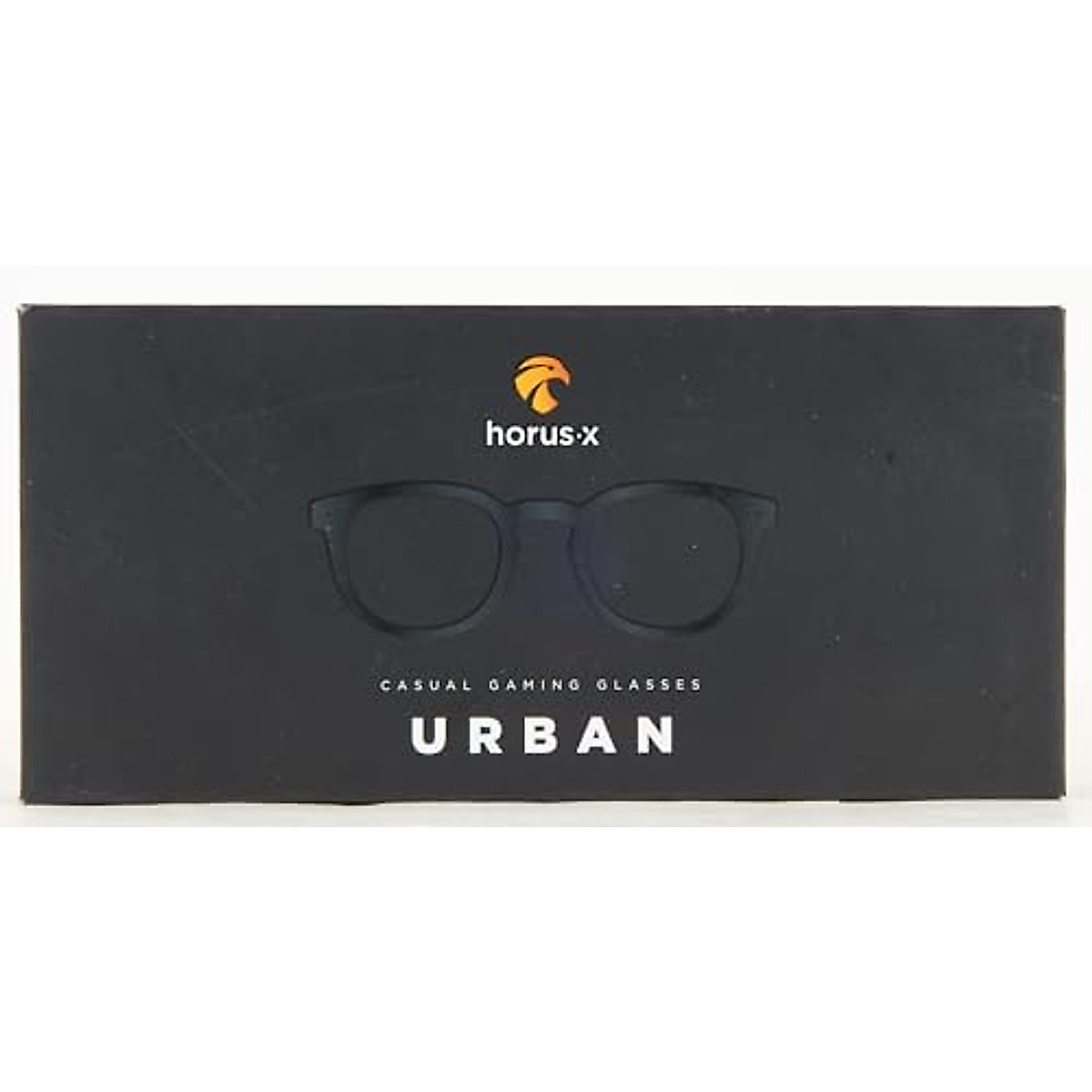 Horus X ® • Round Blue Light Glasses | Computer Glasses for Screens: Anti-Fatigue & Eyestrain Relief | Men and Women | URBAN Clear