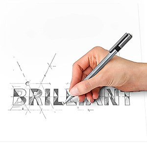 Staedtler triplus micro 0.5mm Lead Retractable Mechanical Pencil with Twist Eraser, Writing, Drawing, Drafting, 3-Pack, 77425BK3A6