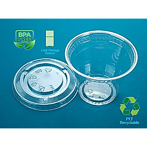 Golden Apple Cup series, 9oz Clear Plastic cups with Flat lids no hole 30sets