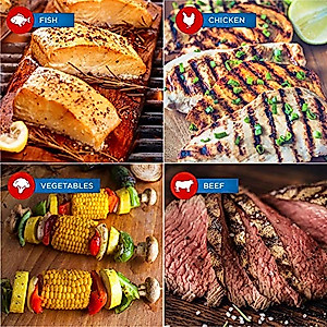 Jaccard 201406 Ready 2 Grill Pre-Soaked Cedar Plank, Small, (2-planks), Grilling Accessories – Wood Plank Serving Board