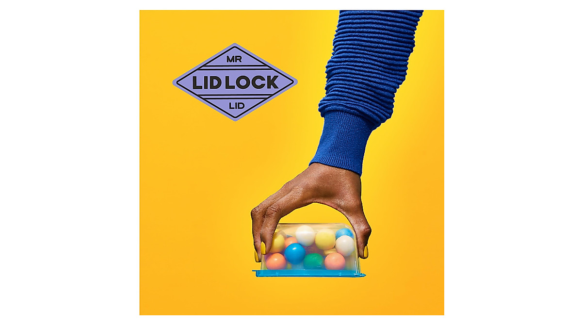 Mr. Lid Premium Storage Containers - Space Saving & Spill Proof