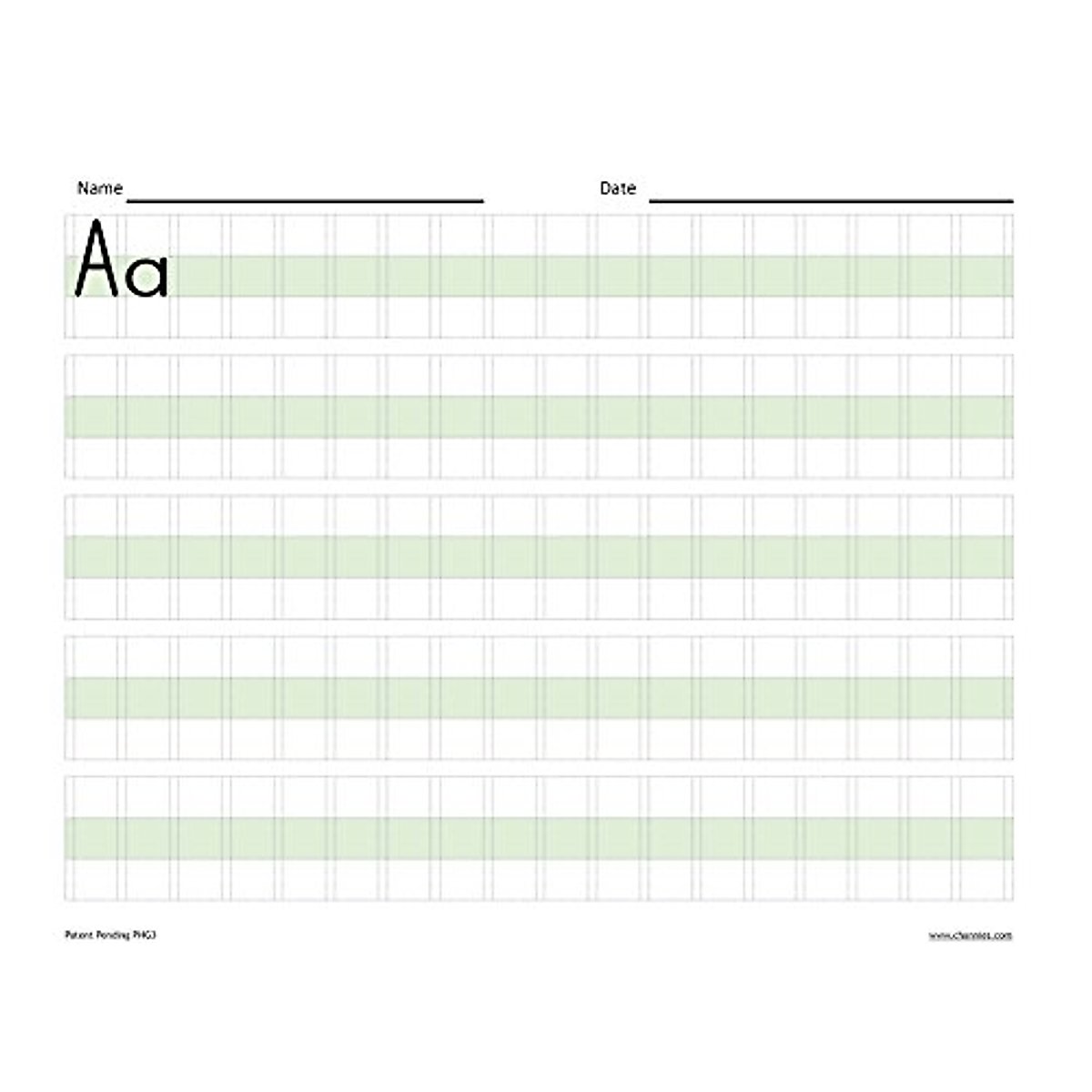 Channie's W302 EASY PEASY ALPHABET HANDWRITING WORKBOOK COMBINE BOTH TRACING & WRITING. LOTS PRACTICES! MOST VISUAL & SIMPLE WORKBOOK ON THE MARKET
