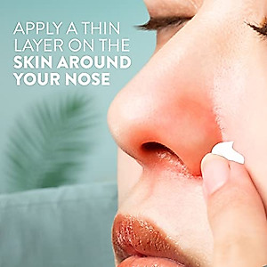 Vicks Sinex, Daily Moisturizing Nasal Balm, with Vitamin E, Hint of Aloe, Soothes and Hydrates Dry Skin Around The Nose, 0.5 FL OZ (Pack of 2)