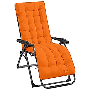 Beach High Sun Lounger Cushion Sunbed Pillows Cover Thick Chair Pads for Outdoor Garden Patio Back Chair Relaxer