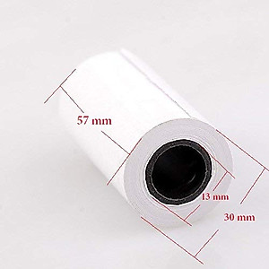 10 PCs Thermal Paper for Mobile 58mm 30mm Mini Thermal Printer Cash Register POS Receipt Paper Roll
