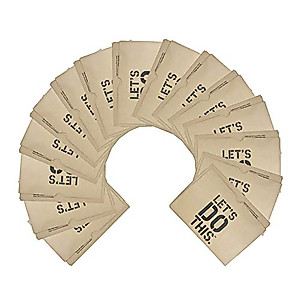 NLAVNG Heavy Duty Brown Paper 30 Gallon Lawn and Refuse Bags for Home and Garden (15 Lawn Bags) 2 Case of Pack of 15 Lawn Bags