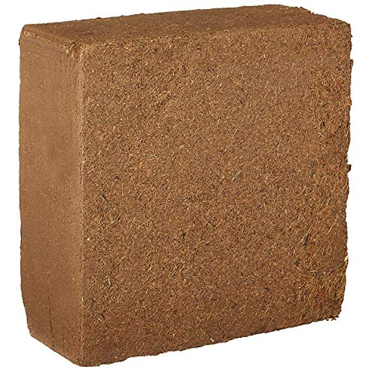 Mother Earth Coco Bale, 100% Natural Coco Coir Fiber for Soilless Gardening, 5 kg.