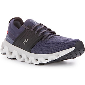 On Men's Cloudswift 3, Denim/Midnight, Blue, 10 Medium US