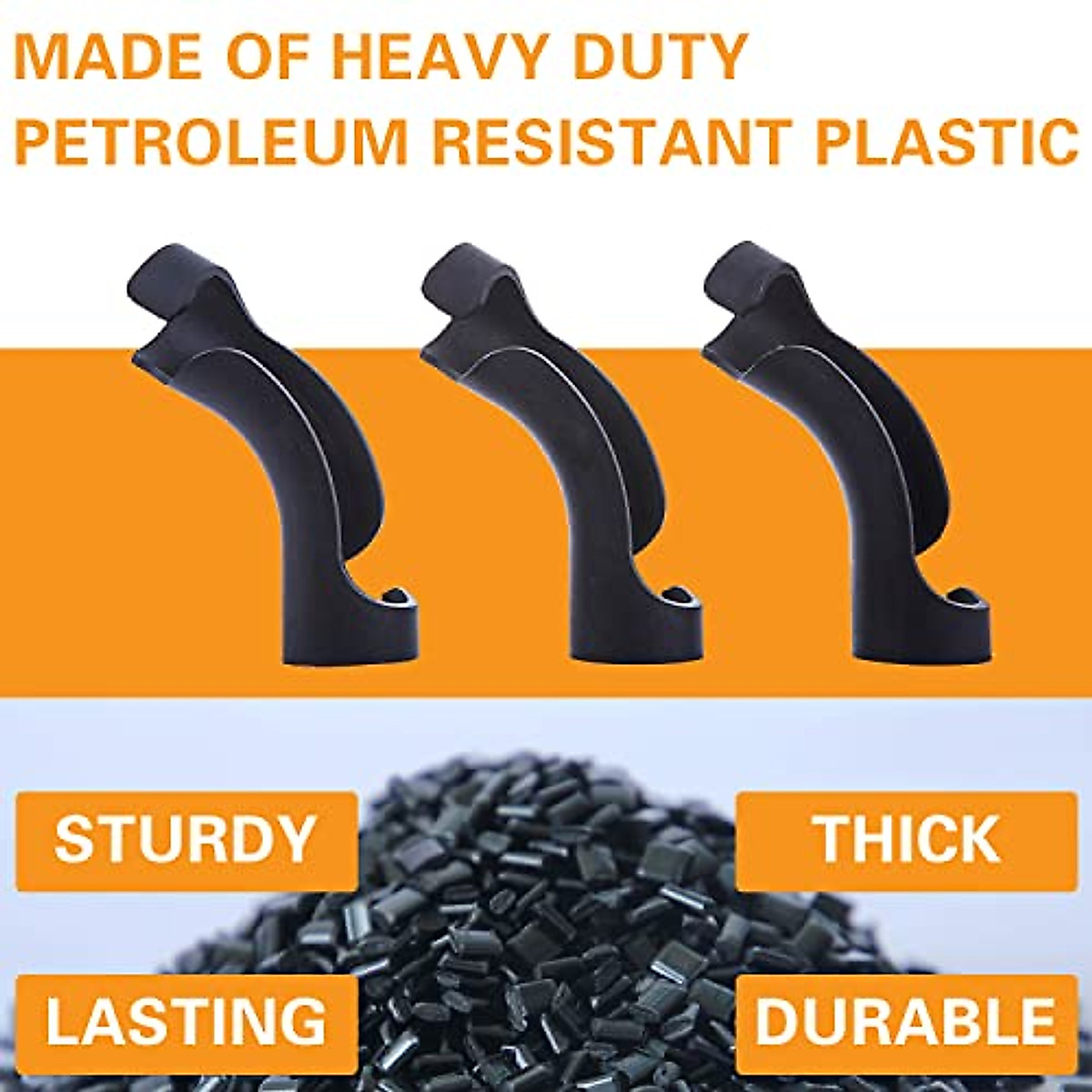 Nother Hose Bender for Racing Fuel Jug Utility Container with Perfect Angle Makes Filling Much Easier, Compatible with VP, Sportsman , black