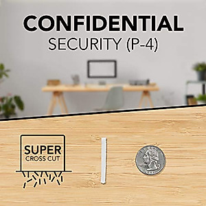 GBC Paper Shredder, Auto Feed, 130 Sheet Capacity, Super Cross-Cut, Small Home Office Shredder, Stack-and-Shred 130X (1757571) , Black