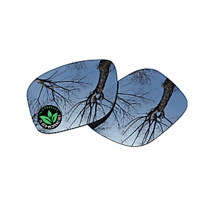 Raydi Polycarbonate Replacement Lenses for Bose Tenor BMD0010 Sunglasses - Silver Titanium Mirror - Polarized