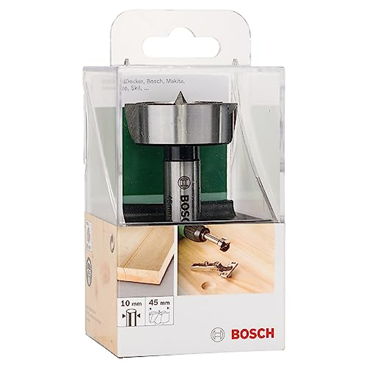 Bosch 2609255292 90mm Forstner Drill Bit with Diameter 45mm