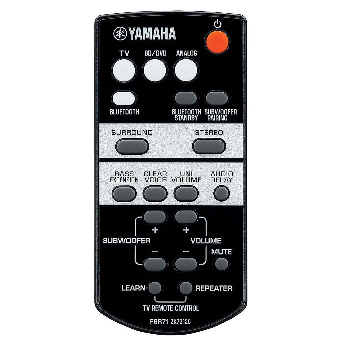 Yamaha YAS-203 Sound Bar with Bluetooth and Wireless Subwoofer