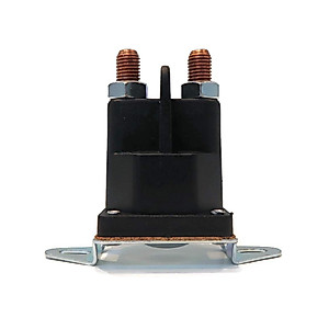 The ROP Shop | Starter Solenoid w/ 2 Hole Bracket fits John Deere Sabre 14.542GS 1642HS 1742HS