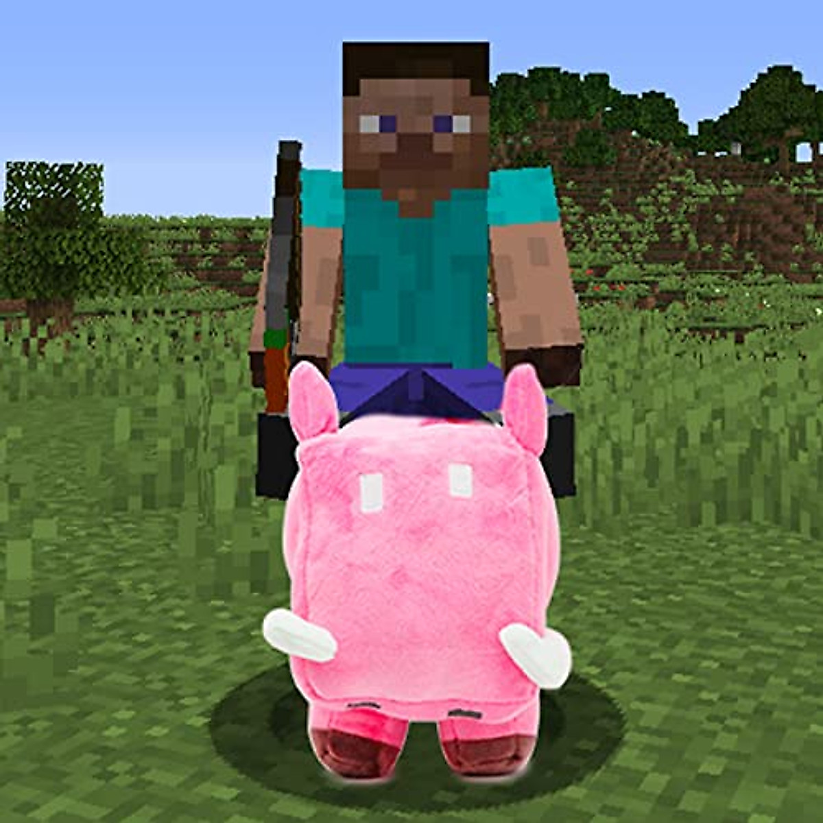 2023 New Minecraft Legends Plush, 10" Long Toothed Pig Plushies Toy for Game Fans Gift, Soft Stuffed Animal Doll for Kids and Adults(Long Toothed Pig)