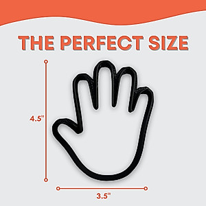 High Five Hand Cookie Cutter (4 inches)