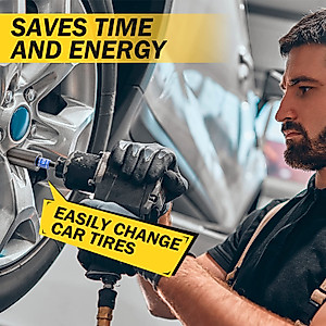 Tools Impact Socket Adapter Set: 1/4" 3/8" 1/2" Impact Driver Bit Set Hand Power Wrench Ratchet Drill Adapter Driver Bit Hex Nut With Holder, Cool Stuff Gadgets for Men Him Dad Birthday Gifts Ideas