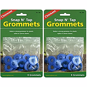Coghlan's 706 Snap -N- Tap Plastic Grommets 8 Count