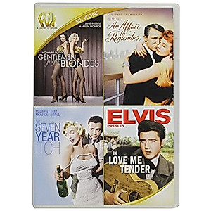 Gentlemen Prefer Blondes / An Affair to Remember / The Seven Year Itch / Love Me Tender Quad Feature