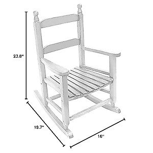 Leigh Country Heartland Junior Rocker-White Rocking Chair