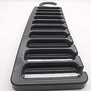 Webstar Belt Hanger Organizer - 10 Racks Men Women Belt Holder Storage for Closet (Dark Grey, 1)