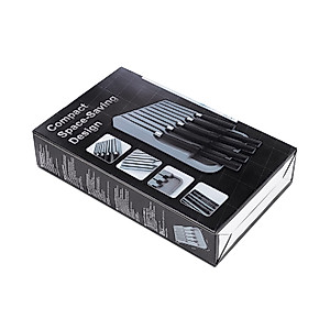 SOMIER In-Drawer Knife Block Kitchen Organizer Tray for Cutlery Drawer Holder Storage, Fit for 9 Knives