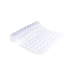 Kenney Microban Protected Bubble Bath Mat, 30.75" L x 15.25" W, Frosted