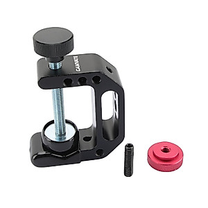 CAMVATE Universal C Clamp with 1/4"-20 Thread Screw Mount for Microphone Stand Mount - 2173