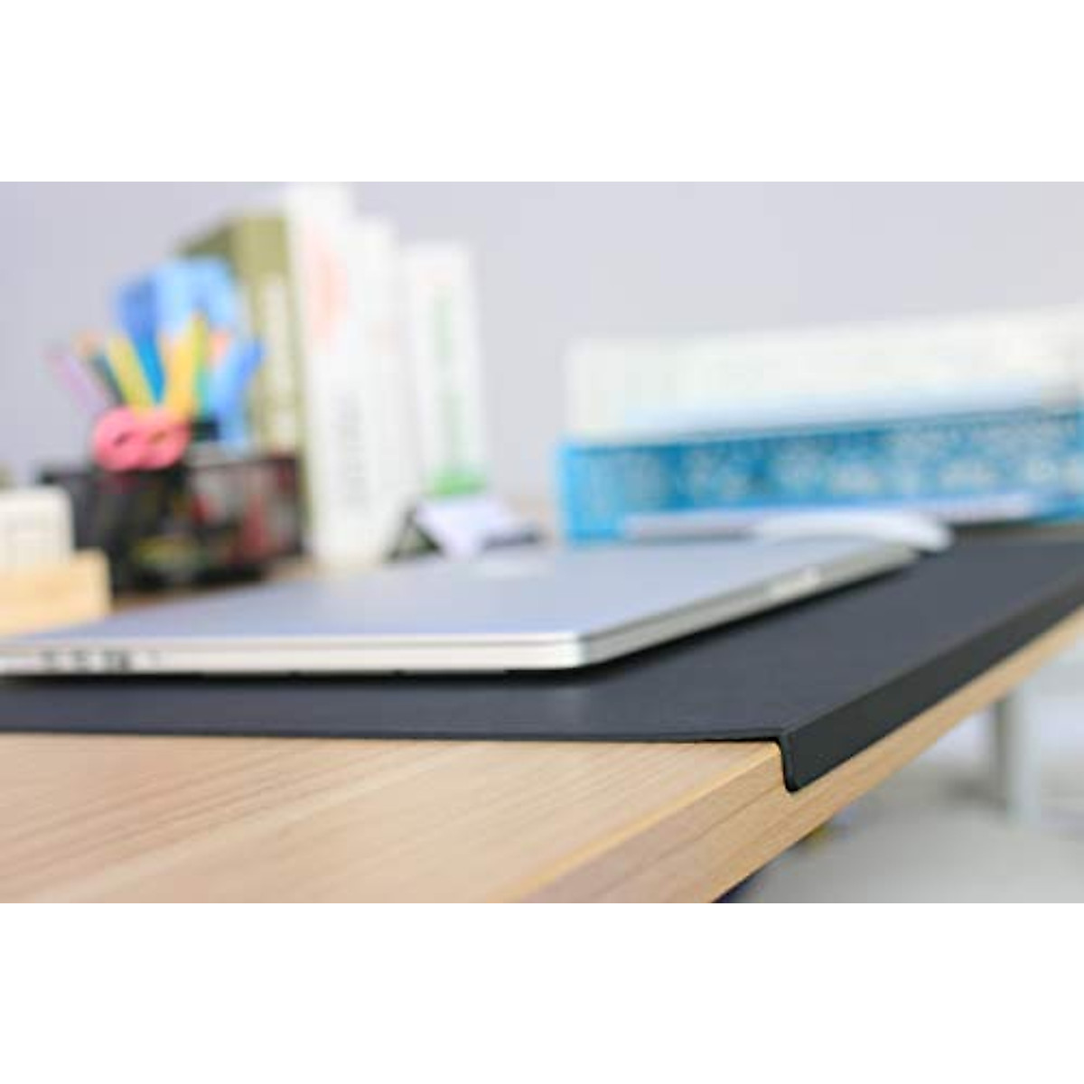 Safety Office Desk Pad Table Pad Blotter Protector Waterproof PU Surface Mouse Writing Mat with Full Lip