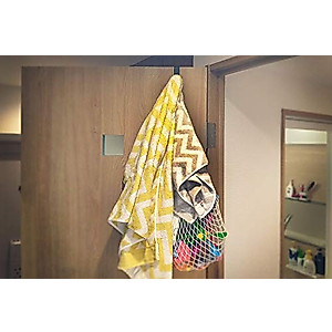 TOYO CASE FRAMO Over The Door Hanger Hook for Clothes, Hats, Coats, Bags, Towels Wing White