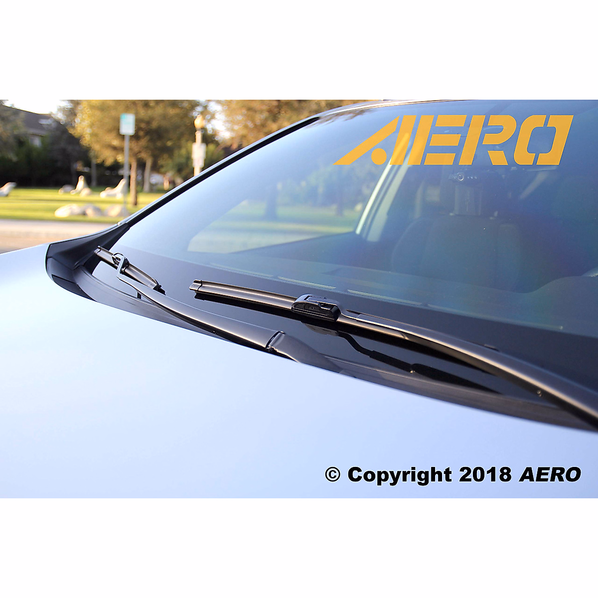 AERO Avenger 28"+21" Premium All-Season Windshield Wiper Blades with Extra Refills OEM Replacement for Ford Transit 150 250 350 2024-2015 (Set of 2)