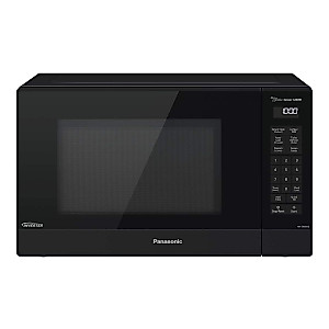 Panasonic NN-SN66KB Intelligent Genius Sensor 1.2 Cubic Foot 1200 Watt Countertop Microwave Oven w/ Inverter Technology, Black (Renewed)
