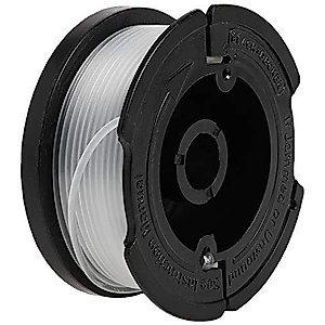 BLACK+DECKER Trimmer Line Replacement Spool, Autofeed 30 ft, 0.065-Inch, 2-Pack (AF-100-2)