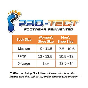 Pro-Tect Copper Athletic Extreme Fitness Socks Made in the USA (2-Pair)