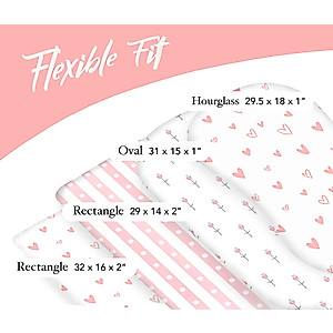 100% Organic Cotton Fitted Bassinet Sheets Fits Halo, Snoo, Uppababy, Ingenuity, Graco, Baby Trend, and All Other Standard Size Bassinets. 3 Pk