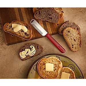 Microplane Blade Butter Spreader, One Size, Red (41151)