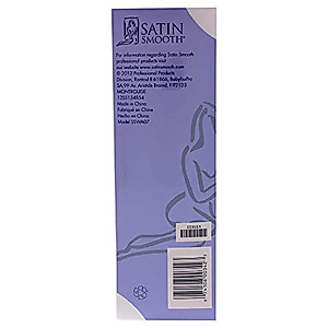 Satin Smooth Non-Woven Cloth Waxing Strips, Large, 100 ct x 1 pack