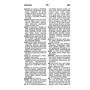 Merriam-Webster's Pocket Thesaurus, Newest Edition, (Flexi Paperback) (Pocket Reference Library)