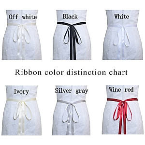 Top Queen Women's Crystal Diamond Bridal Belt Sashes Wedding Belts Sash for Wedding, Black, One Size