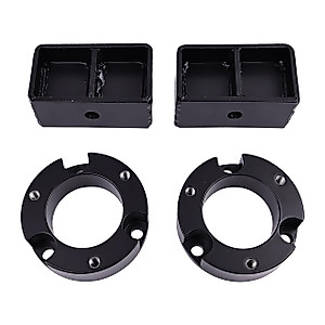 JEENDA 3" Front + 3" Rear Lift Kit 05TMA33-DD Compatible with Toyota Tacoma 4X4 4WD, SR5, TRD 2005-2022 with Diff Drop Full Suspension Leveling Lift kits w/Differential Drop, Replaces 05TMA33DD