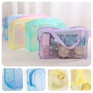 Dafina Specialties 5 Pack Cosmetic Makeup Bag