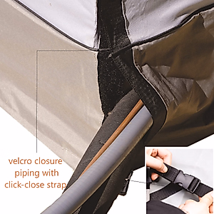 MODERN WAVE - Extra Thick Air Conditioner Cover for Outside Units - Durable Winter, Waterproof Full AC Cover (Oxford, 29"x29"x36")