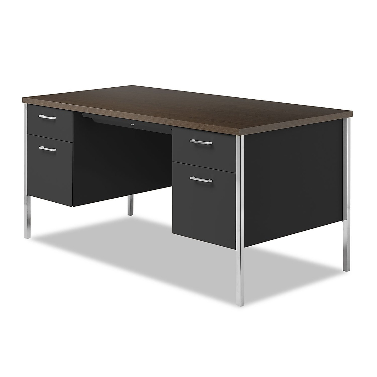 Alera Double Pedestal Steel Desk