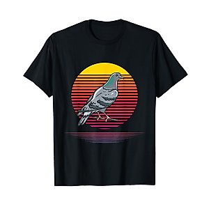 Retro Pigeon Owner Lover Gifts Pigeon Love Gift T-Shirt